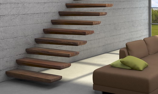 Legatura dintre parter si etaj: scara – Casa si Gradina